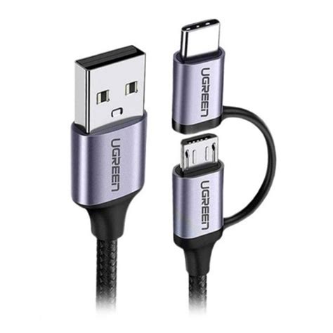 قیمت و خرید کابل 1 متری تبدیل Usb به Usb Cmicrousb یوگرین مدل Us177