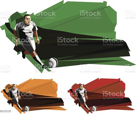 Soccer Playerrunning 및 볼 공 스포츠 장비에 대한 스톡 벡터 아트 및 기타 이미지 공 스포츠 장비 기술