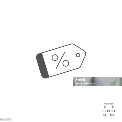 판매 레이블 Flat Line Icon 아이콘은 웹 디자인 모바일 앱 Ui Ux 및 Gui 디자인에 적합합니다 가격표에 대한 스톡 벡터 아트 및 기타 이미지 Istock
