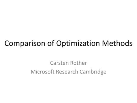 Iccv2009 Map Inference In Discrete Models Part 5 Ppt