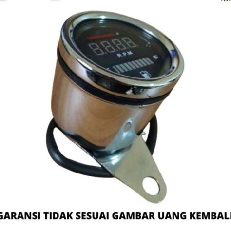 Jual 12v Motorcycle 2 In 1 Tachometer Rpm Shift Meter Fuel Gauge Meter Di Seller Mqueen Auto Car