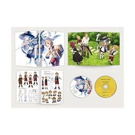 Mushoku Tensei Vol1 First Limited Edition Blu Raysoundtrack Cd