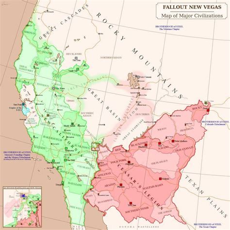 Sierra Madre Map Fallout