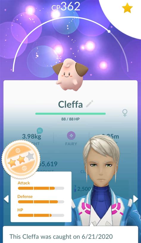 Cleffa And Shiny Cleffa Are Now Available In 2km Eggs Rthesilphroad