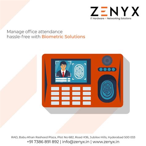 Zenyx It Infra Solutions On Linkedin Biometrics Biometricssolutions Zenyxsolutions
