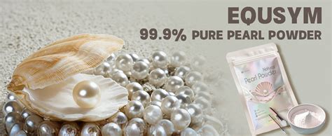 Equsym 100 Natural Pearl Powder For Skin 529oz Pure