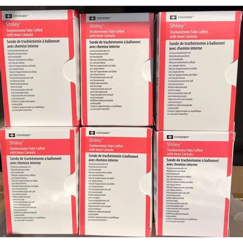Tracheostomy Tube Shiley 8 Non Fenestrated Shopee Philippines