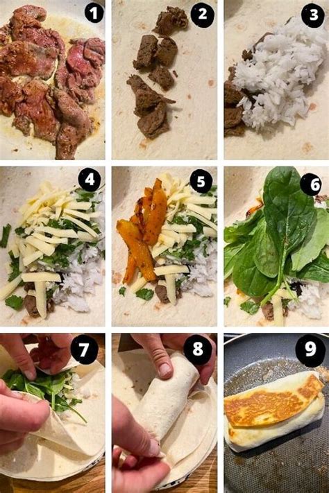 Easy Carne Asada Burritos Food Prep Recipe Foodtalk