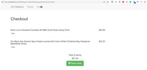 Php Shopping Cart Tutorial Step By Step Guide