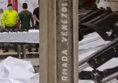 Farc Tenía Armas De La Fuerza Armada Venezolana En Colombia