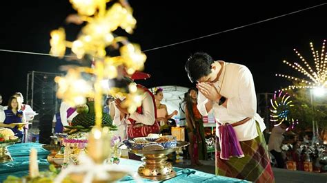 งานเทศกาลเส็งกลอง ล่องโคมไฟ ไหว้พ่อขุนผาเมือง ประจำปี 2567