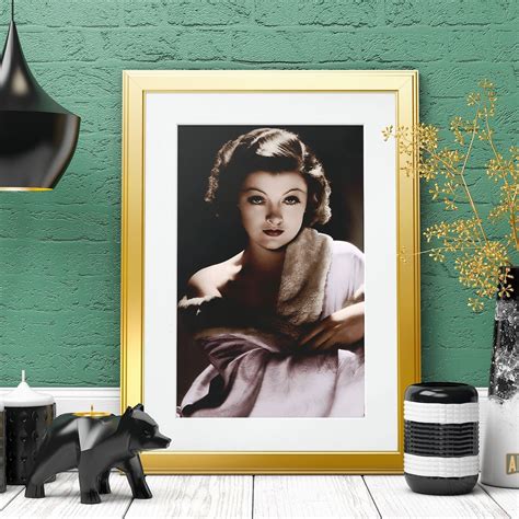 Myrna Loy 8 5 X 11 Deluxe Wall Art Print Hollywoods Sophisticated Sex Siren Etsy