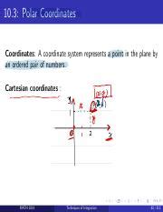 Understanding Polar Coordinates Techniques And Examples Course Hero