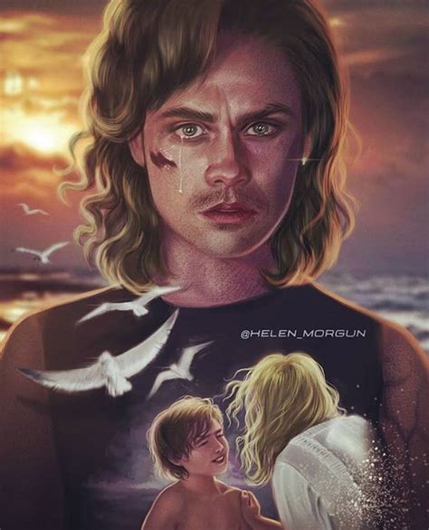 Captivating Fan Art Of Stranger Things Billy Hargrove By Helen Morgun