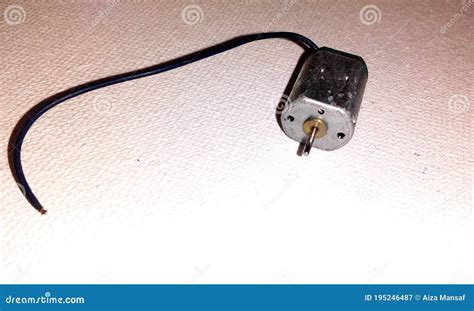 DC Motor With WIRE Stock Image Image Of Motors Motor 195246487