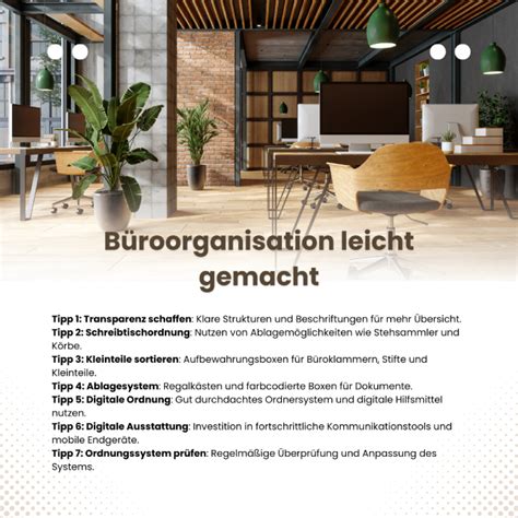 Büroorganisation Leicht Gemacht Tipps Und Tricks Für Mehr Ordnung