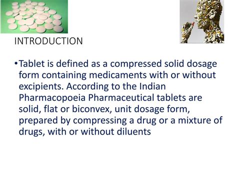 Biconvex Tablets