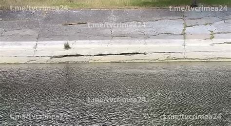 Кадры головной станции Северо Крымского канала Лента новостей Крыма