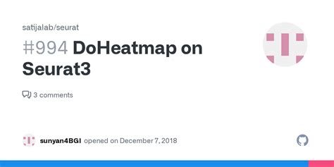 Doheatmap On Seurat3 · Issue 994 · Satijalabseurat · Github