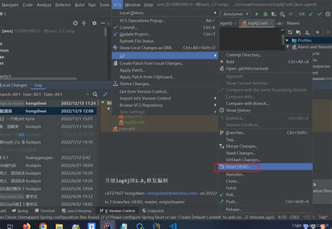 Idea：撤销git已经push的代码idea撤回已经push的代码 Csdn博客