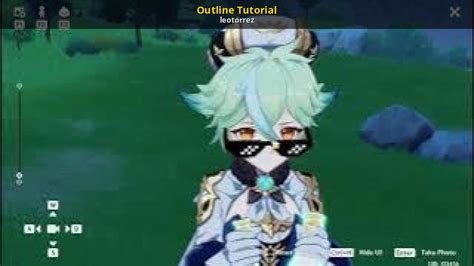 Outline Tutorial Tutorial For Genshin Impact Gi Tutorials