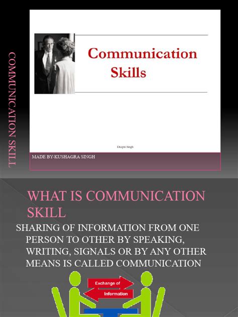 Communication Skill Kushagra Singh Jaipuria School Pdf