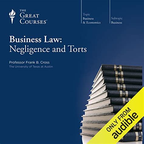 Business Law Negligence And Torts Audiobook Free With Trial