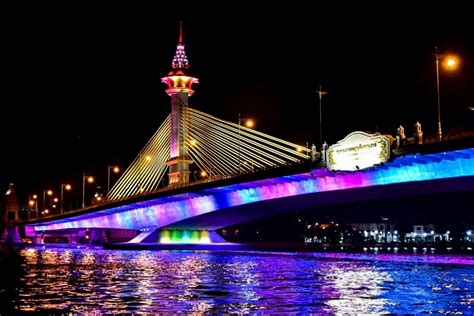 สะพานข้ามแม่น้ำเจ้าพระยา ประดับไฟ ดูได้ถึงวันไหน เปิด ปิด กี่โมง