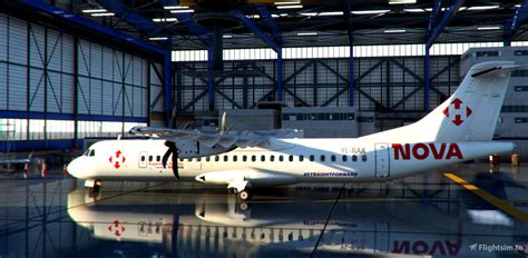 atr72 600 supernova airlines for microsoft flight simulator msfs