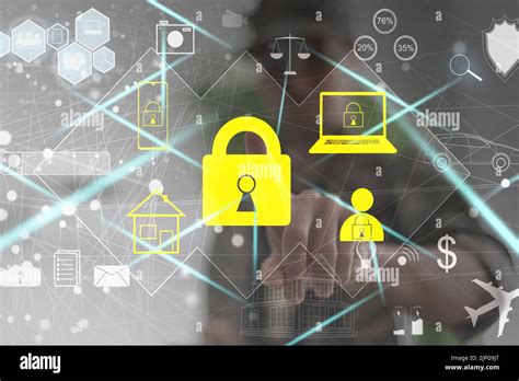 Concept Of Cyber Security Information Security And Encryption Secure