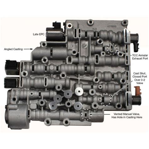 Valve Body With Solenoids GENERAL MOTORS 4L60E 4L65E Colorado Hummer H3