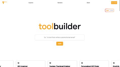 Toolbuilder Demo Build Your Own Artificial Intelligence Generated