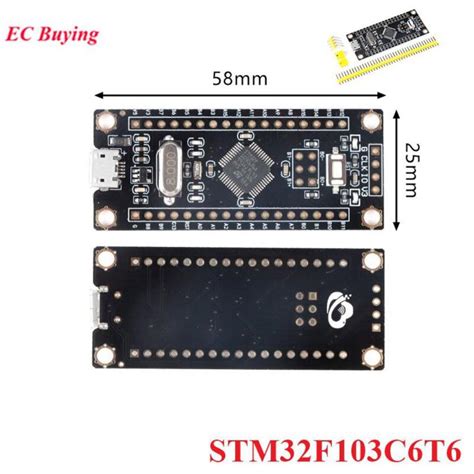 2pcs Stm32f103c6t6 System Development Board Module Stm32 Stm32f103