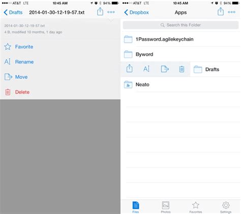 dropbox for ios gains file renaming capabilities [ios blog] aivanet