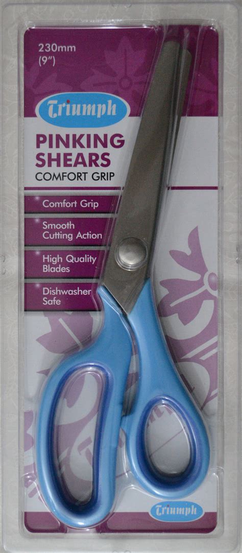 Triumph Pinking Shears 230mm 9 Comfort Grip Pinking Scissors