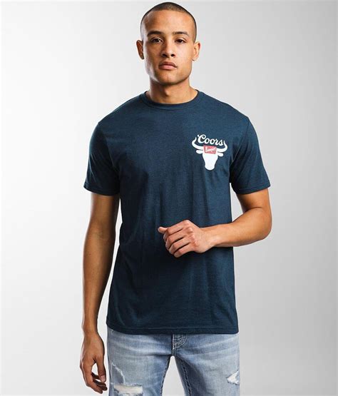 Tee Luv Coors Banquet Rodeo T Shirt Mens T Shirts In Denim Black
