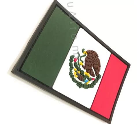 Parche Insignia Tactico Militar Pvc Bandera Mexico Tricolor En Venta En Tlalnepantla De Baz