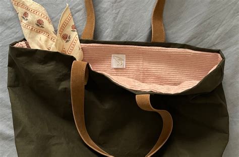 Patron Gratuit Pour Coudre Un Sac Cabas Et Un Vide Poches