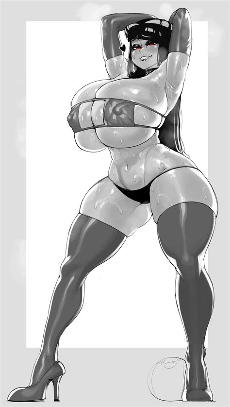 Krekkov Phalia Cum Zone Absurdres Highres 1girl Breasts High