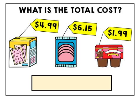 Life Skills Task Cards Shopping Money Calculating Totals Goo