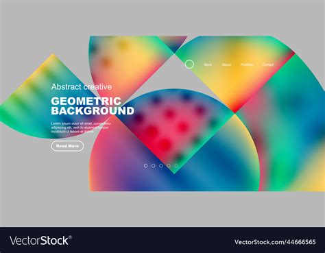 Circle Abstract Background With Fluid Gradient Royalty Free Vector
