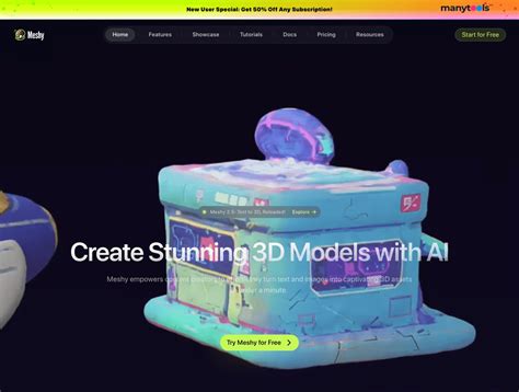 Meshy And 22 Ai 3d Tools Sites Like Meshy Ai