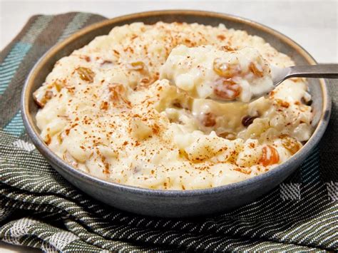 Creamy Rice Pudding Recipe Chefs Resource Recipes