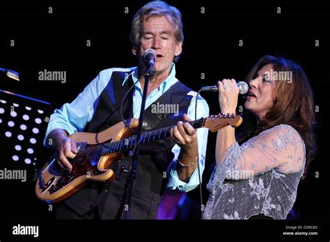 Jul 01 2010 Moscow Russia American Singer Bill Champlin Left Performing Live On Stage At