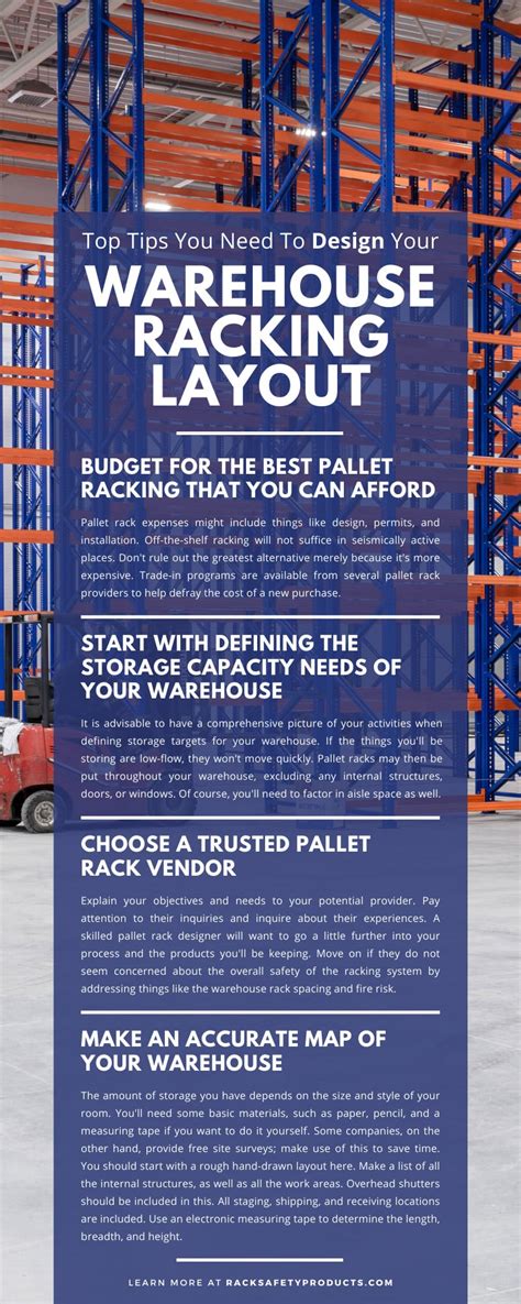 Top Tips You Need To Design Your Warehouse Racking Layout