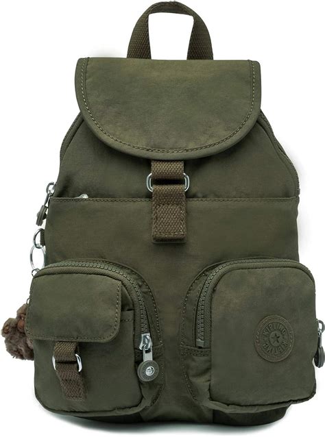 Kipling Lovebug Small Backpack Jaded Green Tonal Casual Daypacks