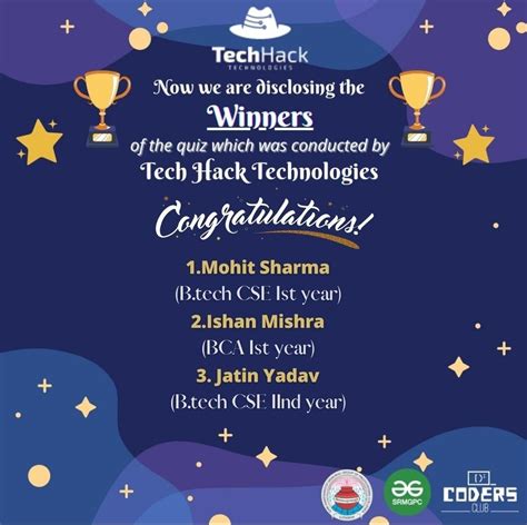 Dcoders Club On Linkedin We Are Extremely Delighted To Announce The