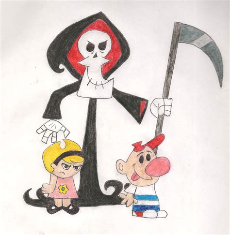 The Grim Adventure Of Billy And Mandy By Leteneves On Deviantart