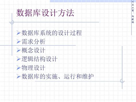 数据库设计方法及概念设计word文档在线阅读与下载无忧文档