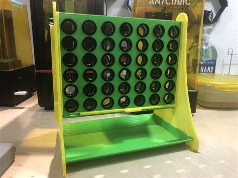 Full Size Connect 4 Game By Kenkay Download Free Stl Model